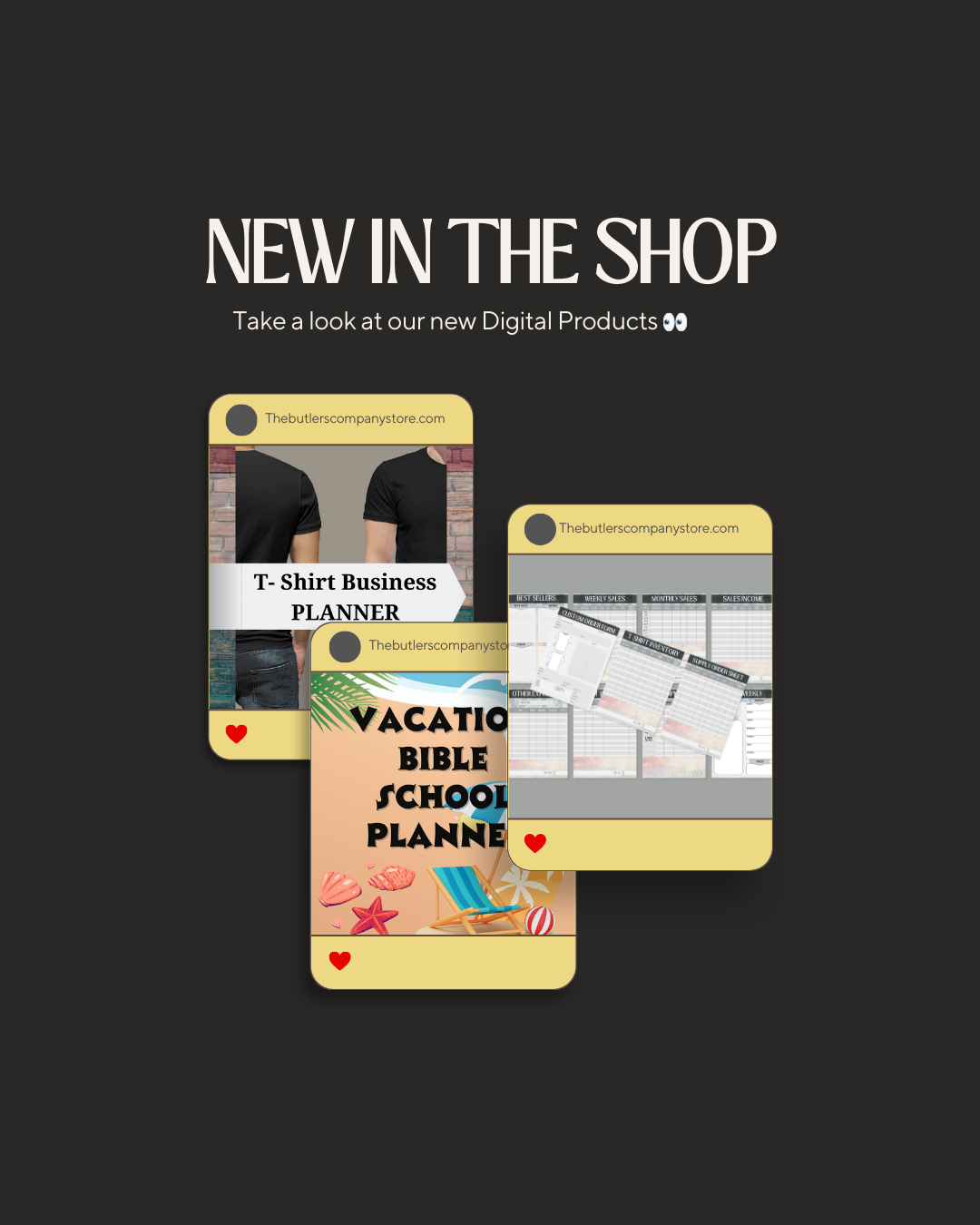 Digital Products – The Butler’s Company