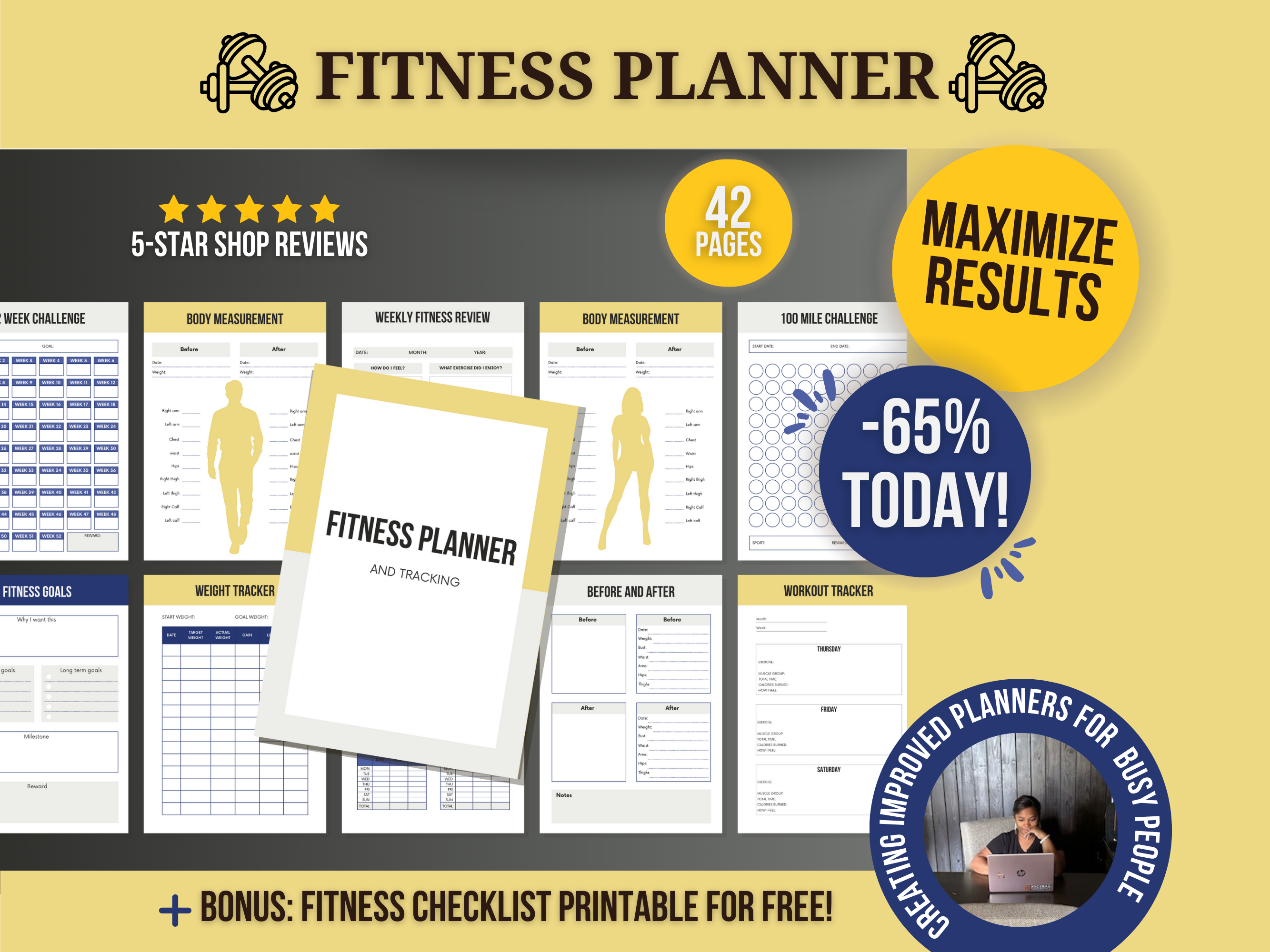 Fitness Planner for Busy People – The Butler’s Company